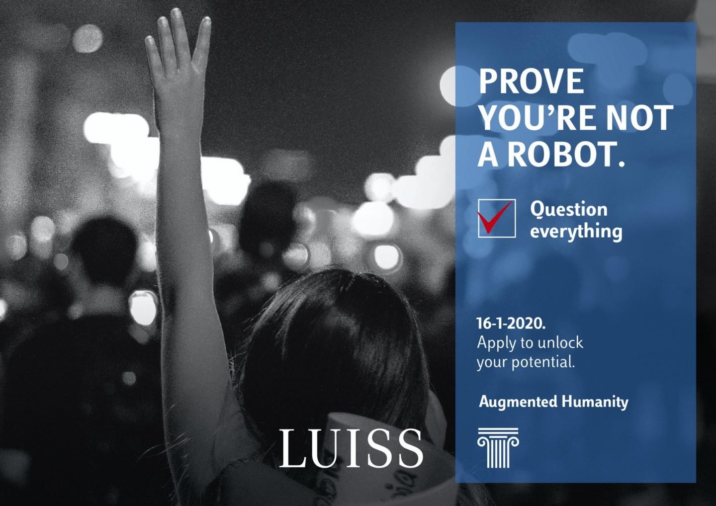Luiss University - Prove You’re Not A Robot | adaddictive.com